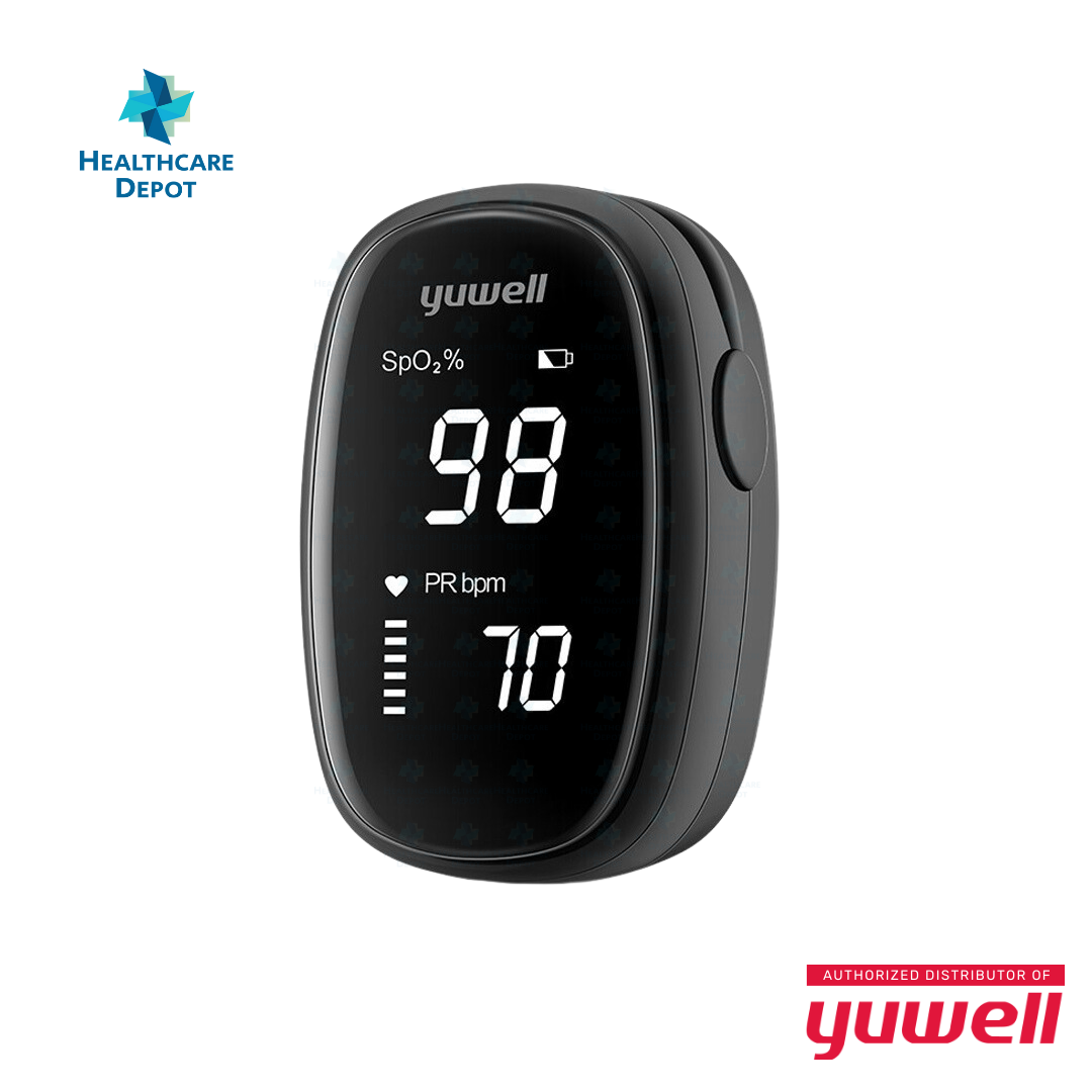 Yuwell - Pulse Oximeter Black - YX103 – Healthcare Depot