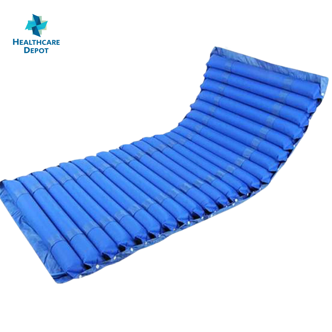Anti-Decubitus Air Mattress w/ Pump (Sky Blue) – Healthcare Depot